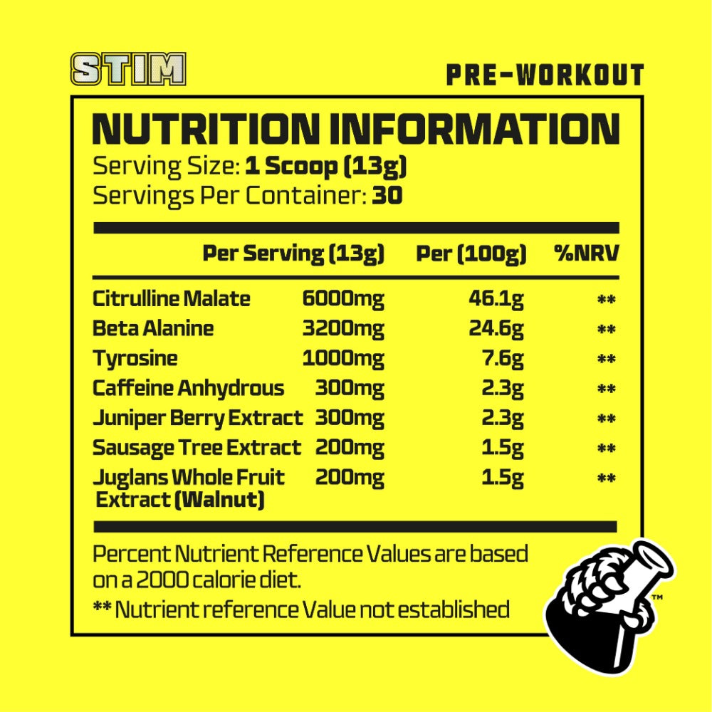 STIM High Stim Pre-Workout – Beast Pharm – BEAST™ Pharm