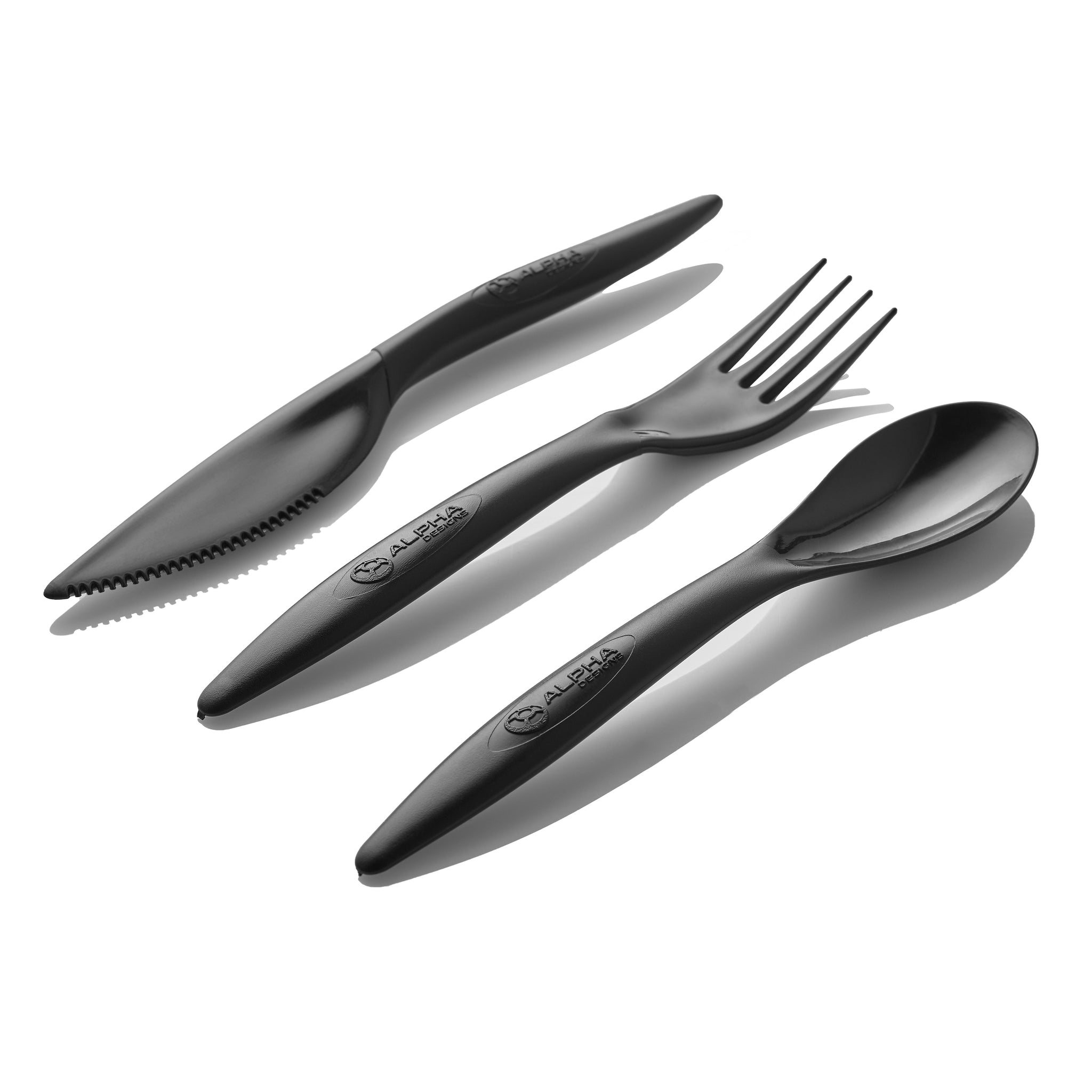 Alpha Designs 3-Piece Cutlery Set – Beast Pharm – BEAST™