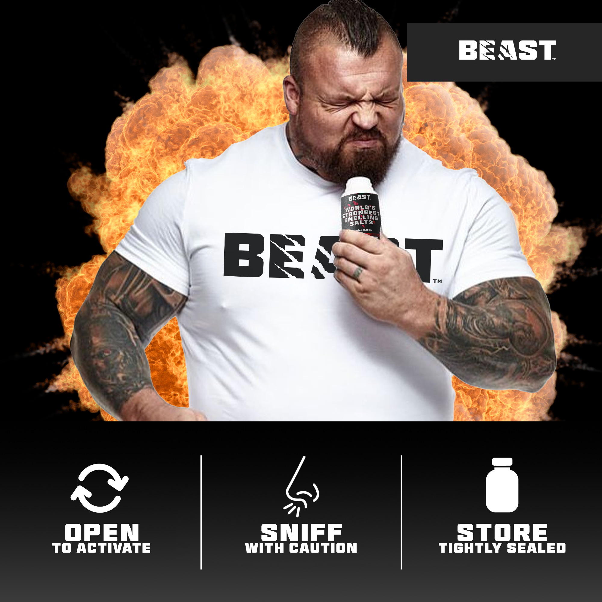 Beast Smelling Salts by Eddie Hall - Beast Pharm – BEAST™