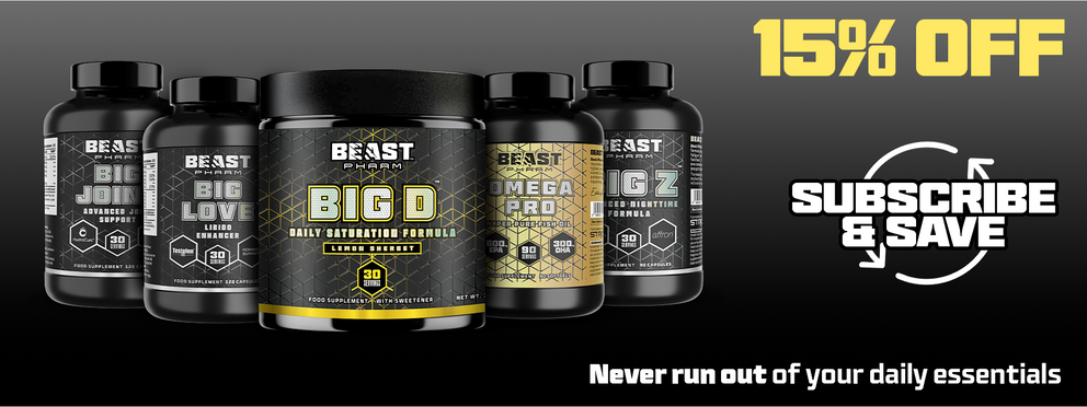 Premium Sports Nutrition Supplements – BEAST™ Pharm